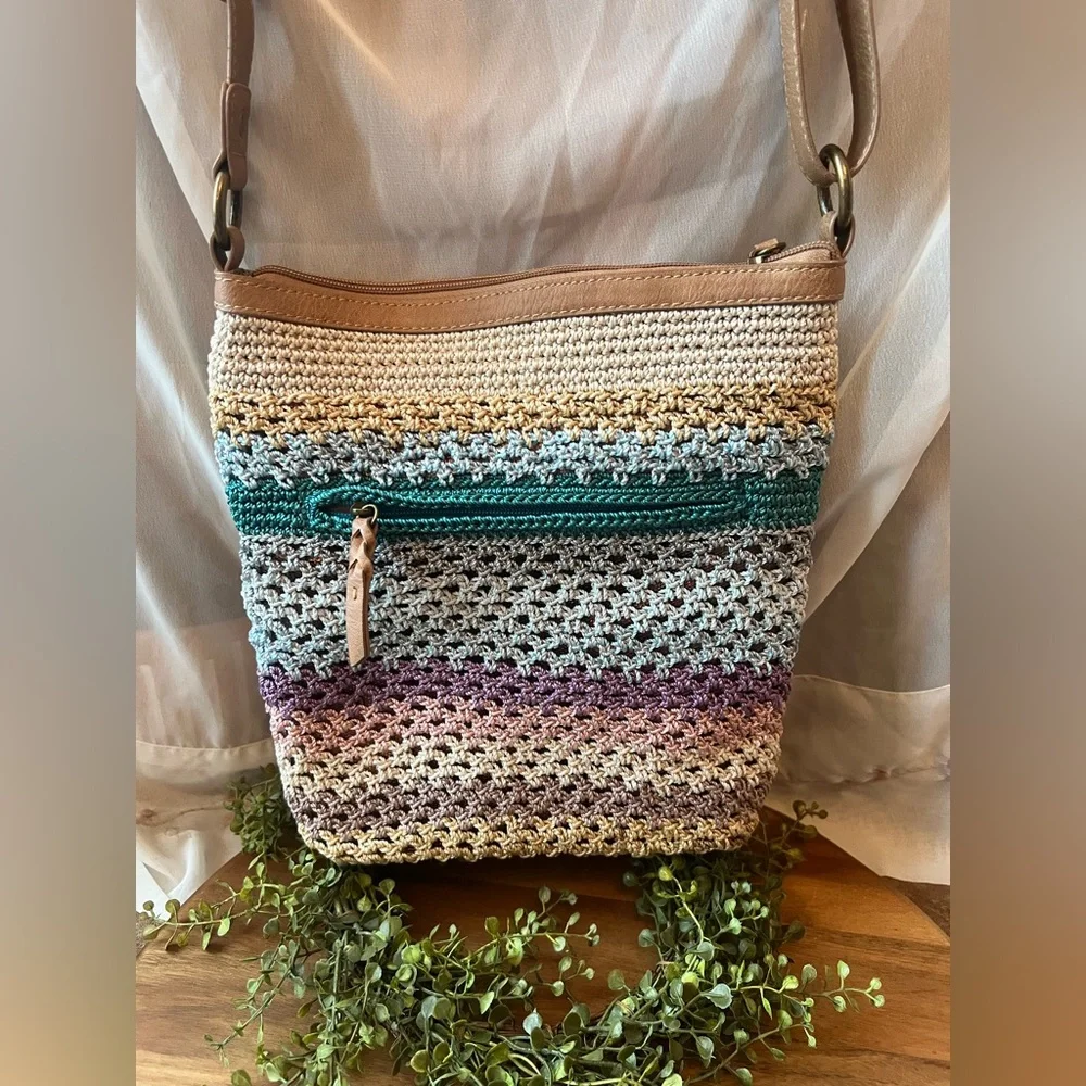 The Sak | Bags | The Sak Lucia Stripe Crochet Crossbody | Poshmark
